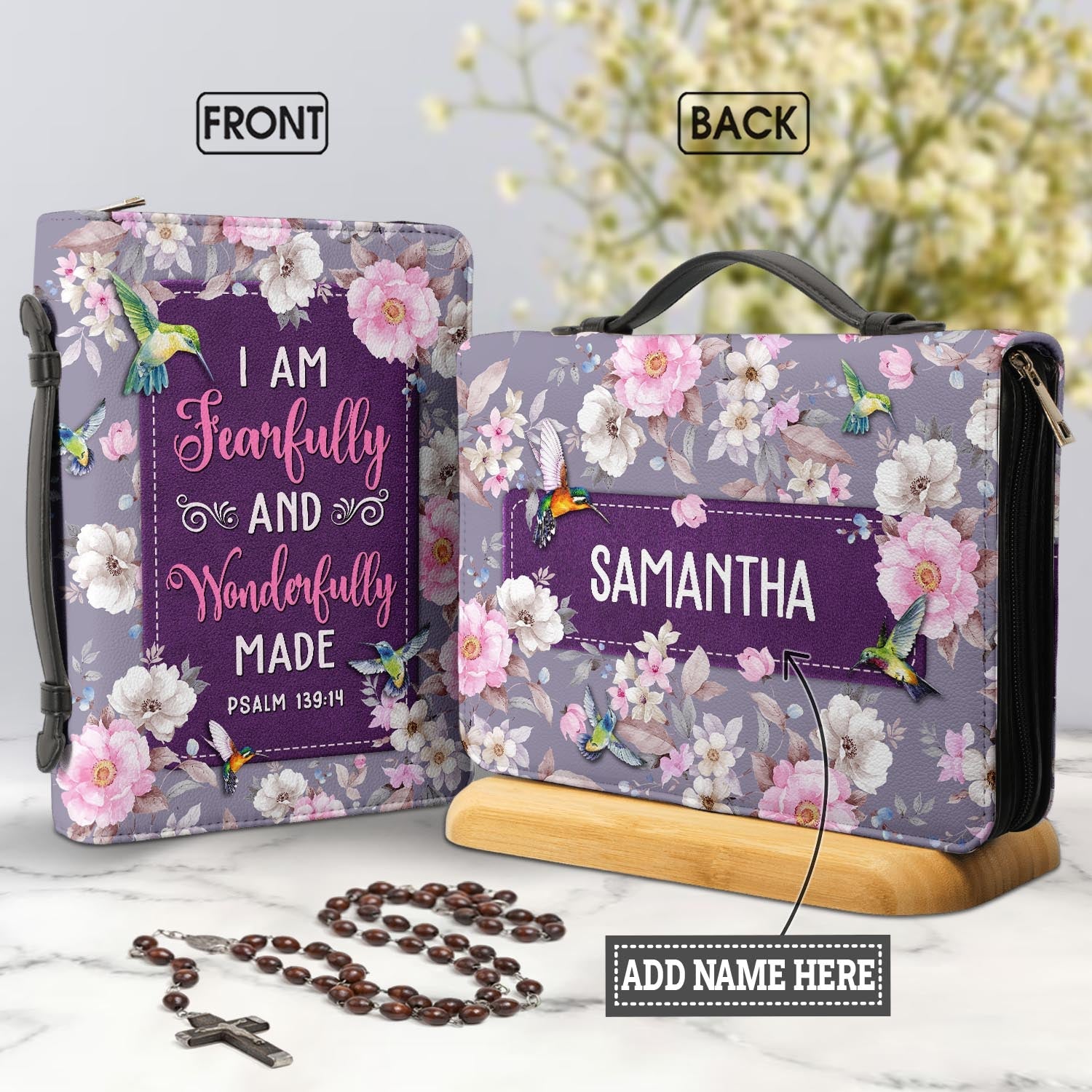 I Am Fearfully And Wonderfully Made Psalm 13914 Personalized Women's B ...