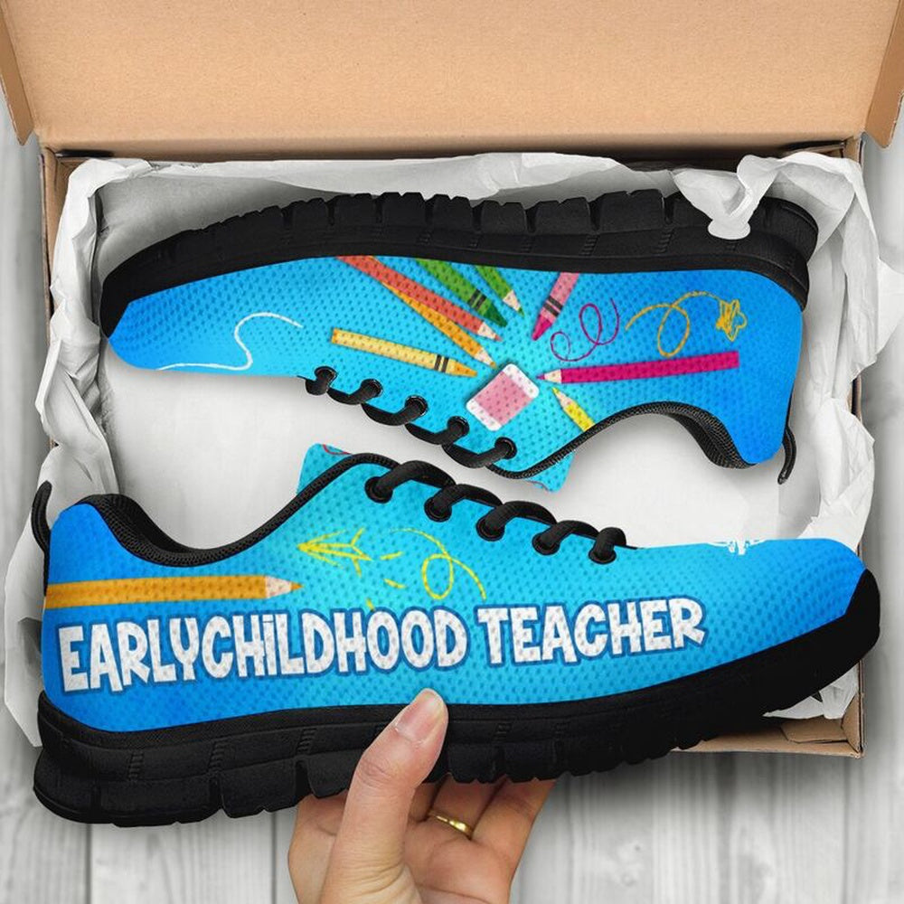 Teacher Sneaker, Earlychildhood Teacher Shoes Sneakers, Fun Teacher Sh – Ciaocustom