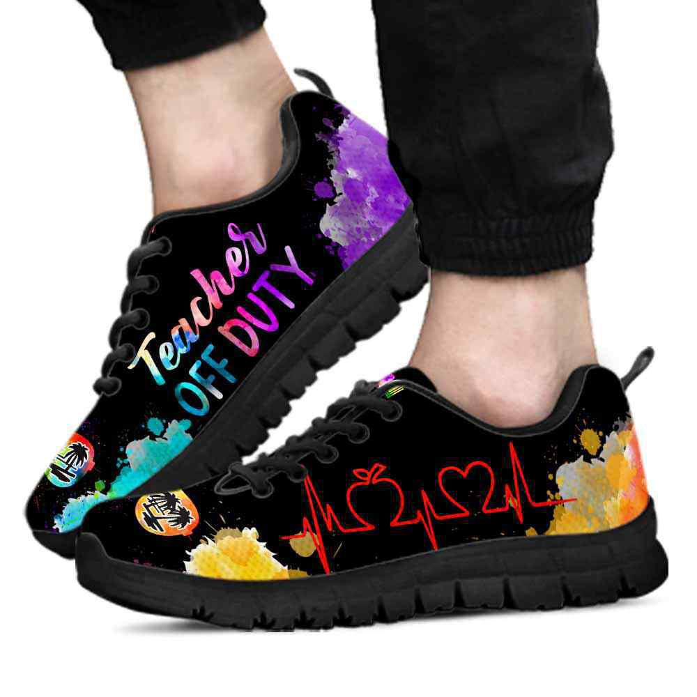 Teacher Sneaker, Teacher Off Duty Sneakers Shoes, Fun Teacher Shoes – Ciaocustom