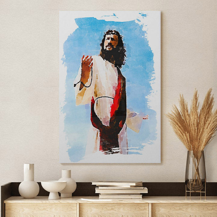 Ascension Of Jesus Christ - Jesus Canvas Pictures - Christian Wall Art – Ciaocustom