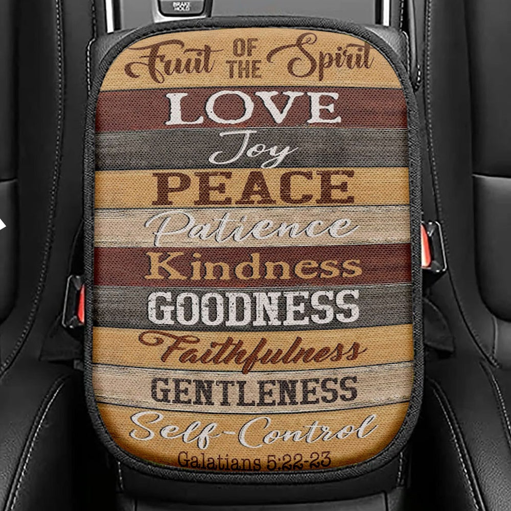 Christian Galatians 522 - 23 Fruit Of The Spirit Seat Box Cover, Bible ...