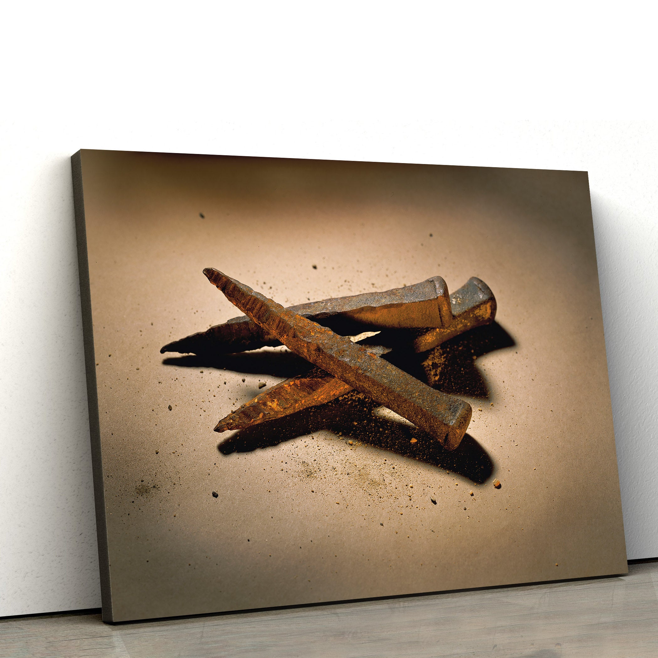 Crucifixion Nails Canvas Wall Art - Easter Wall Art - Christian Canvas – Ciaocustom