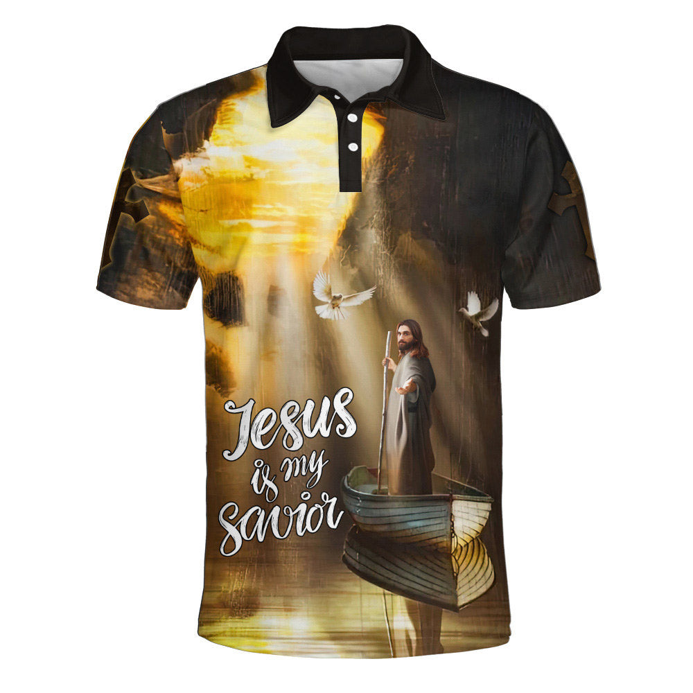 Jesus Calms The Sea Polo Shirt Christian Shirts And Shorts Ciaocustom 6016