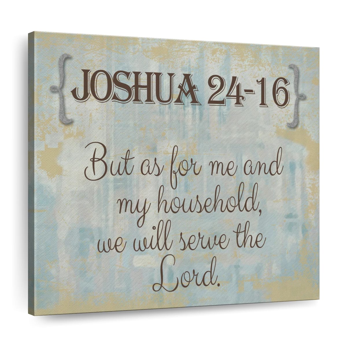 John 24-16 Square Canvas Art - Christian Wall Decor - Christian Wall H – Ciaocustom