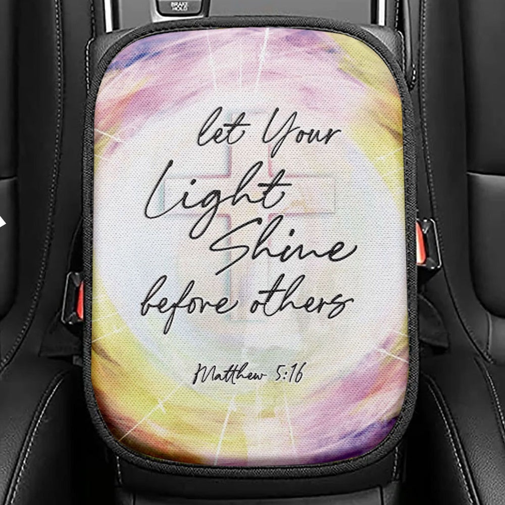 Matthew 516 Let Your Light Shine Before Others Seat Box Cover, Christi – Ciaocustom