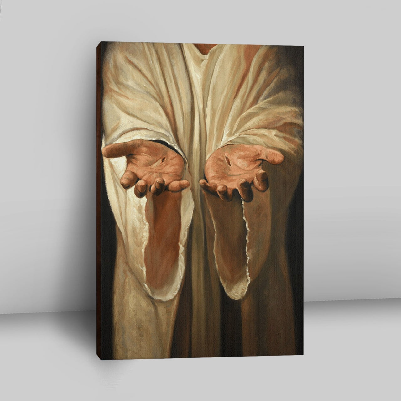 Hand Of God Jesus Canvas Wall Art - Christian Wall Art Decor - Religio ...