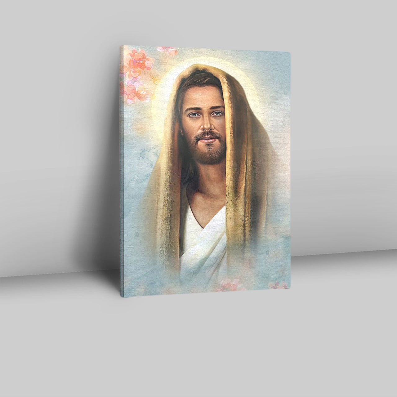 Jesus Portrait Canvas - Jesus Art Prints - Jesus Art - Christian Home ...