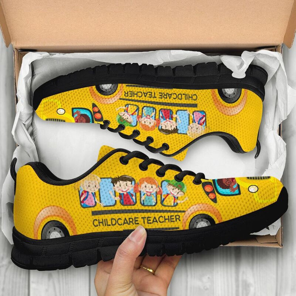 Teacher Sneaker, Childcare Teacher Bus Shoes Sneakers, Fun Teacher Sho ...