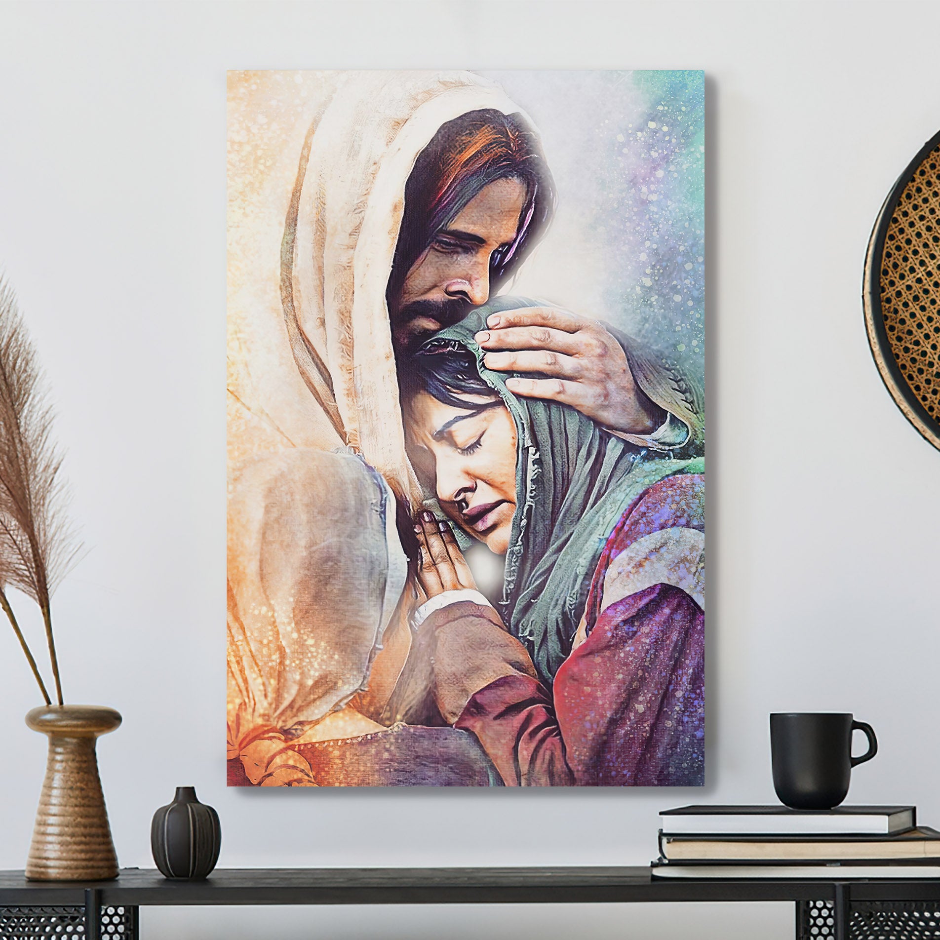 Christ In Me - Jesus Canvas Poster - Religious Poster - Christ Picture ...