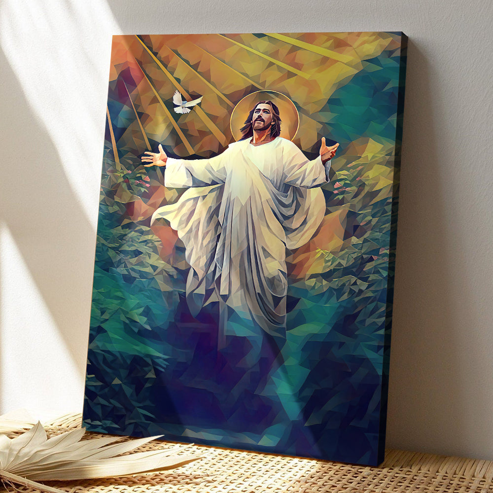 Jesus Christ Light Of The World - Jesus Pictures - Jesus Canvas - Jesu ...