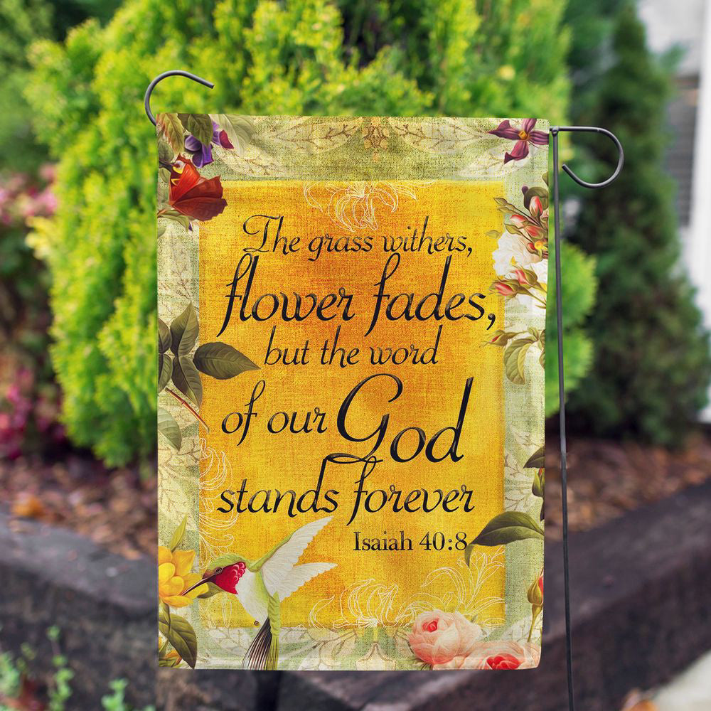 Scripture Garden Flag, Bible Garden Flag, Bible Verse Garden Flag, Chr ...