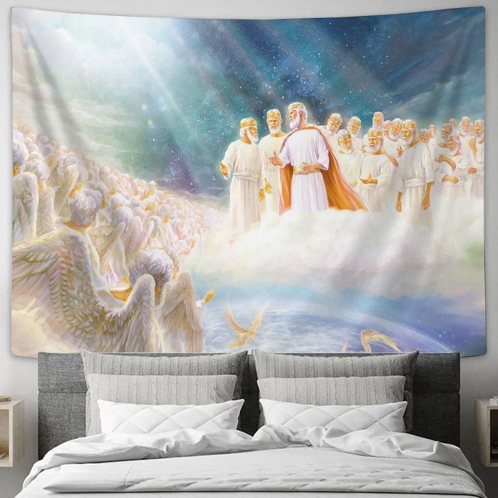 Walk In Modesty With Your God - Christian Tapestry Wall Hanging - Bibl ...