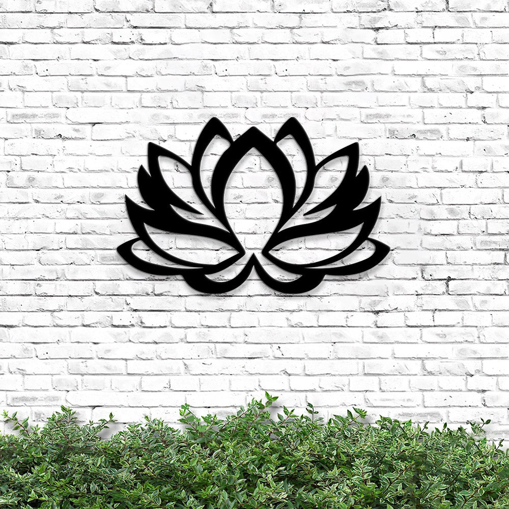 lotus flower metal sign – Ciaocustom