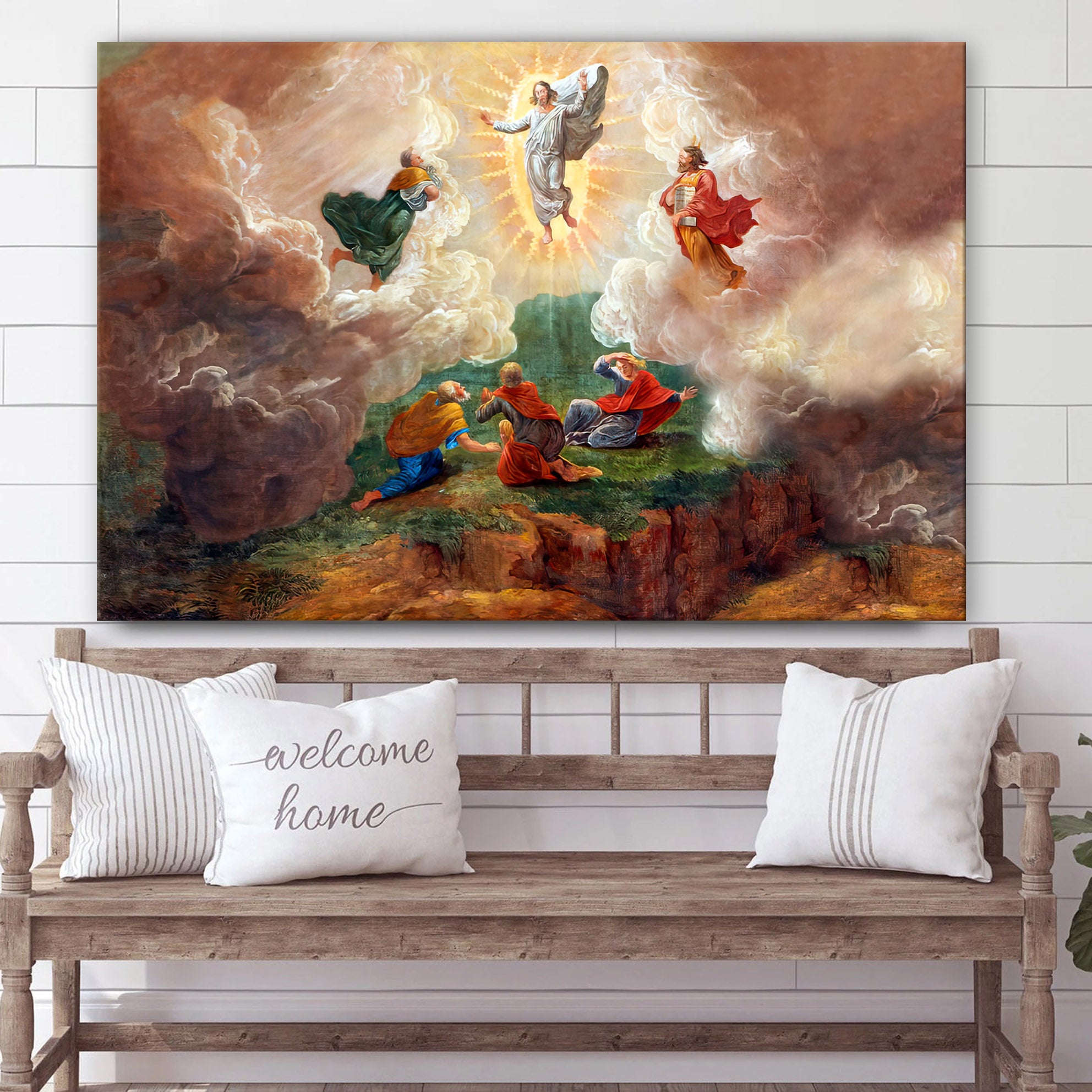 The Transfiguration Of The Lord Poster - Jesus Christ Picture – Ciaocustom