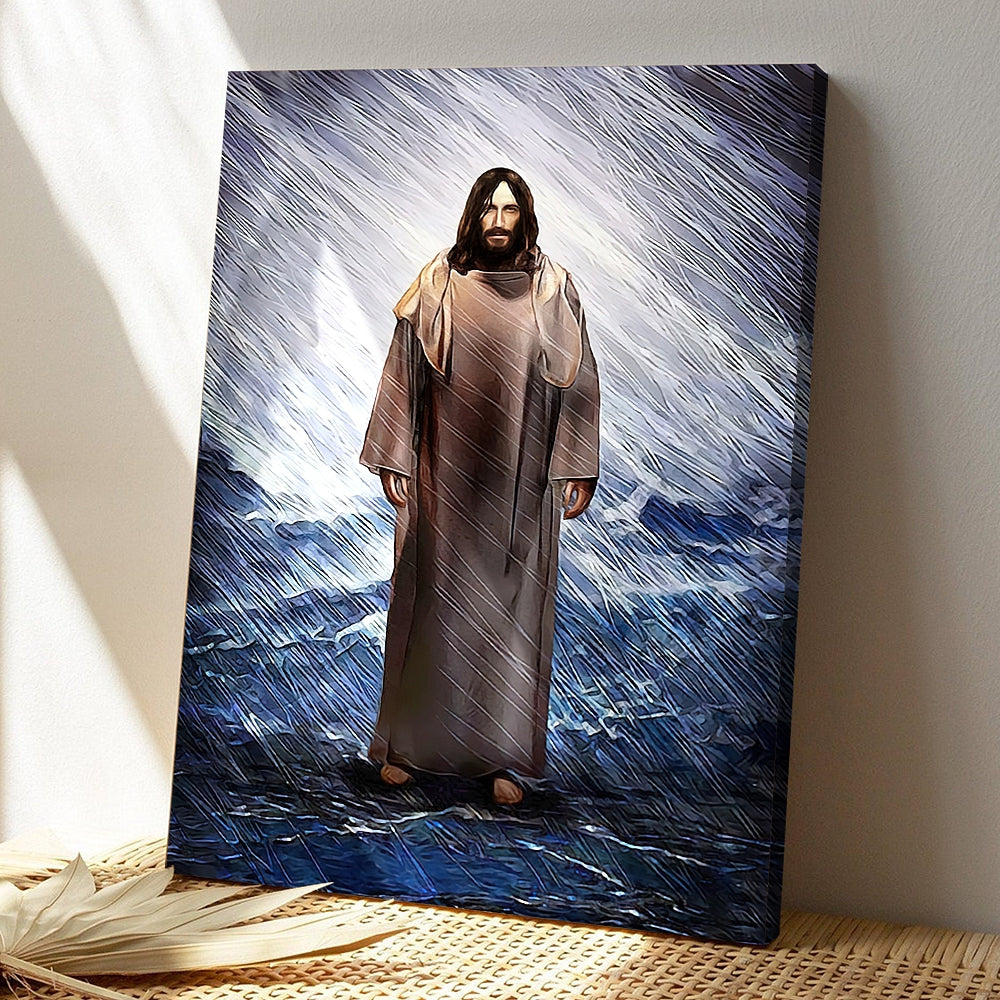 Jesus Christ Poster - Jesus Canvas Painting - Jesus Canvas - Bible Ver ...