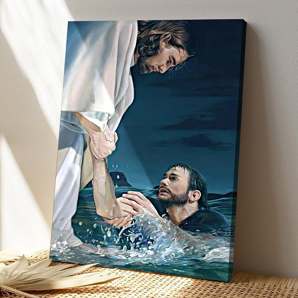 Jesus Canvas Wall Art 27 - Jesus Canvas Painting - Jesus Christ Poster ...