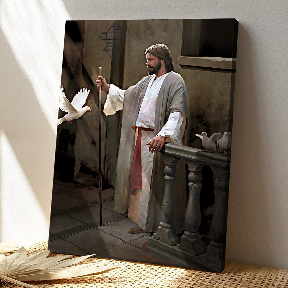 Jesus Canvas Painting 53 - Jesus Christ Poster - Jesus Poster - Jesus – Ciaocustom