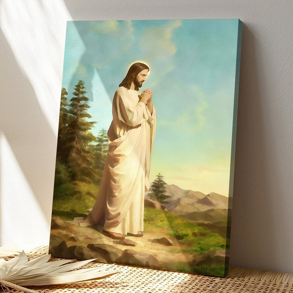 Jesus Canvas Painting 12 - Jesus Christ Poster - Jesus Poster - Jesus ...