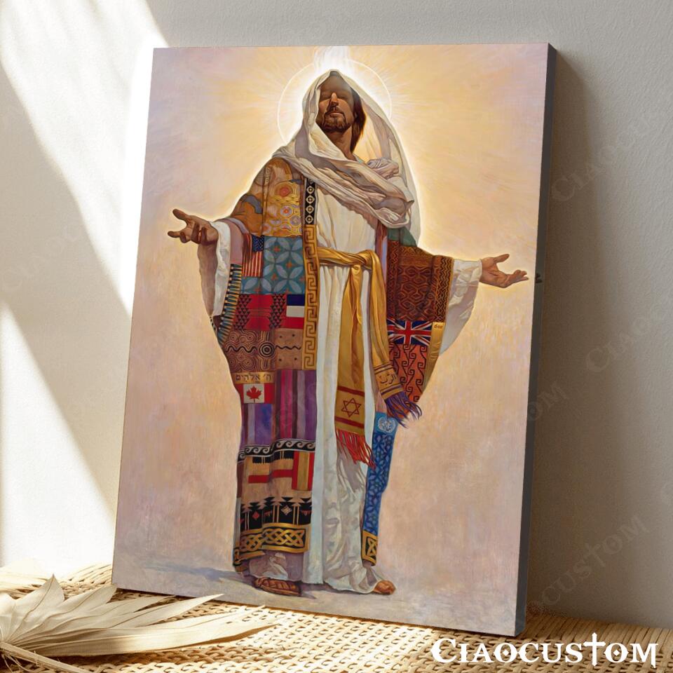 Coat Of Many Colours In The Bible - Jesus Painting - Jesus Poster - Je ...