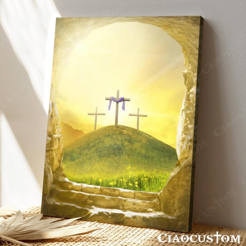 Religious Easter - Cross Painting - Jesus Poster - Jesus Canvas - Chri ...
