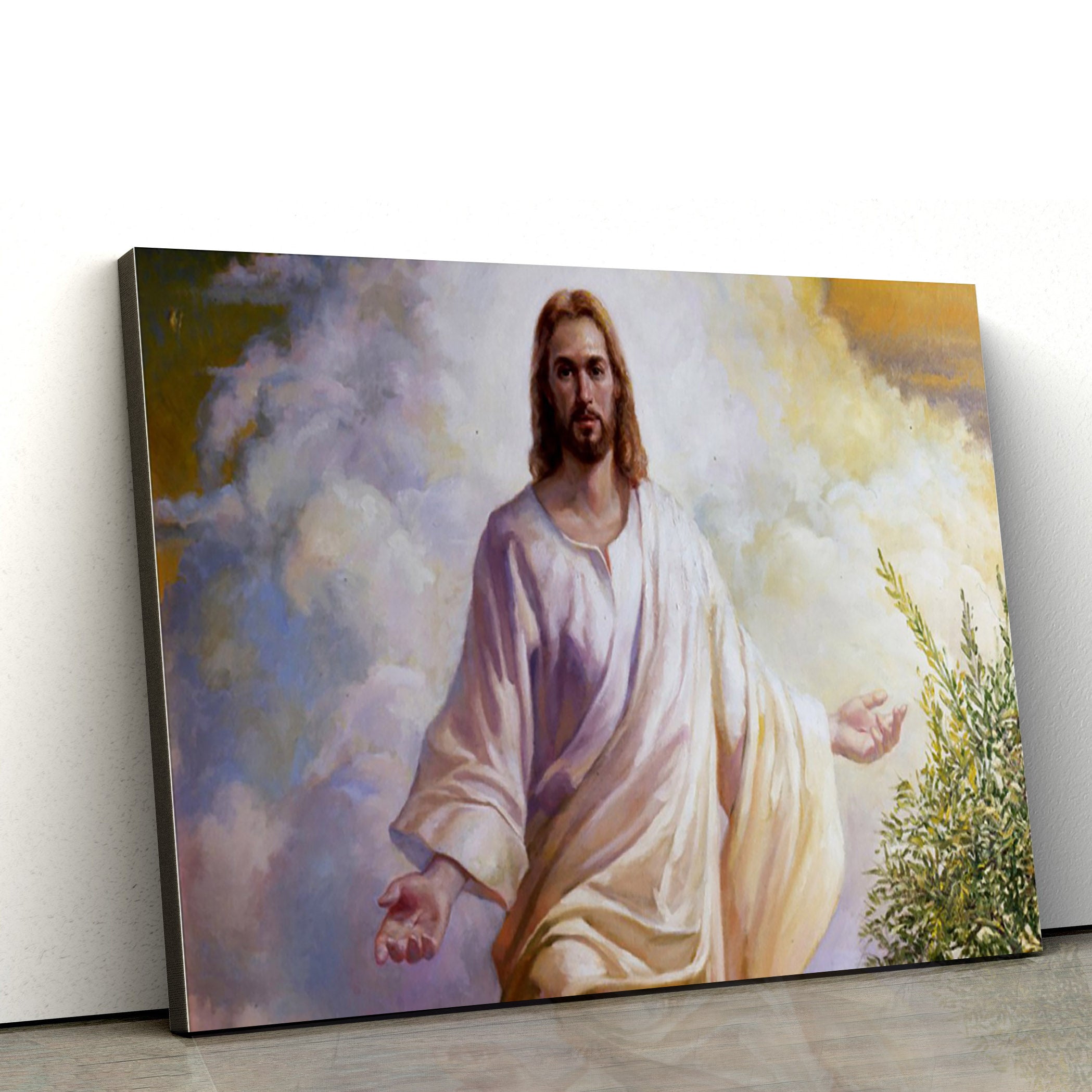 Beautiful Pictures Of Jesus - Jesus Canvas Wall Art - Christian Wall A ...