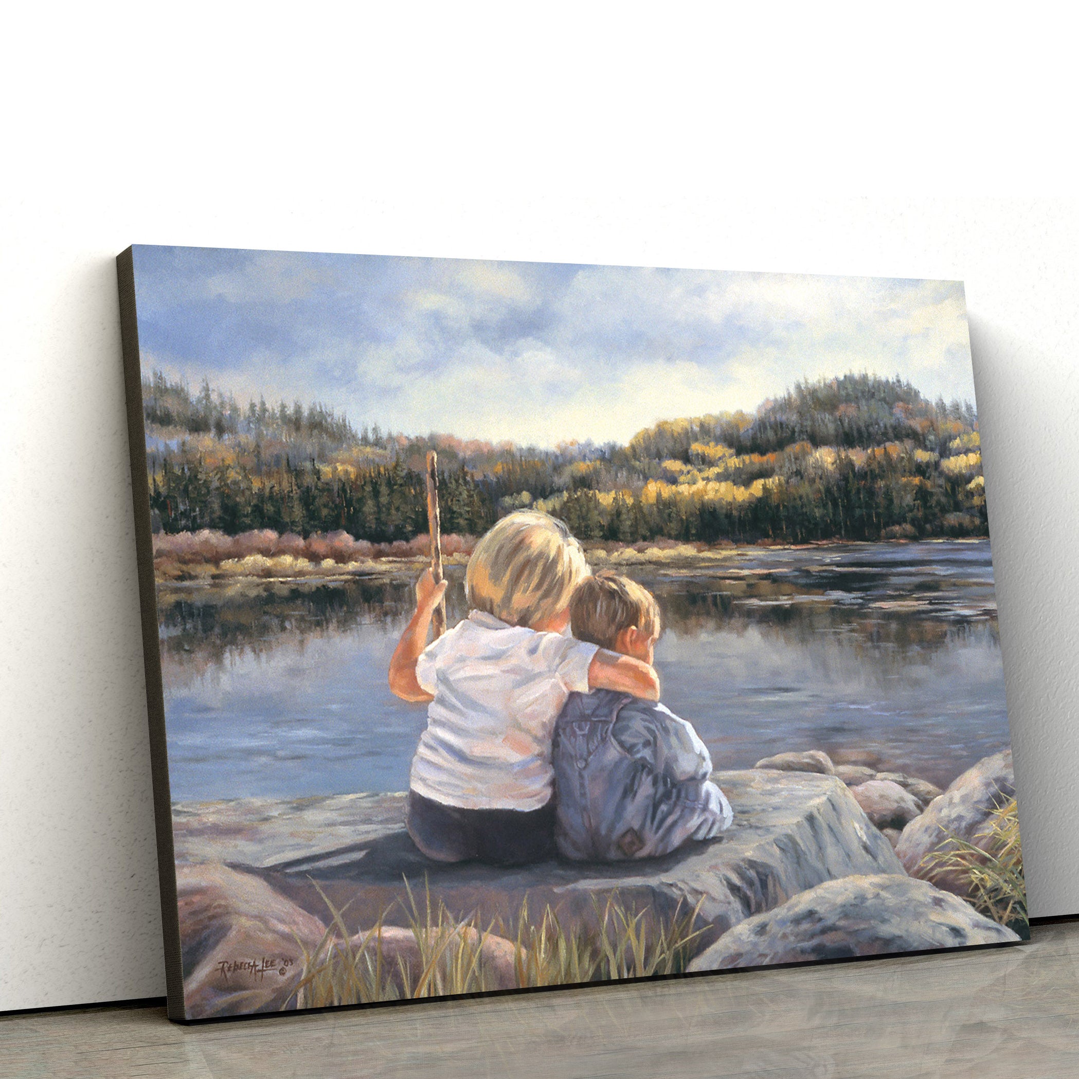 Best Buds Canvas Wall Art - Jesus Christ Picture - Canvas Christian Wa ...