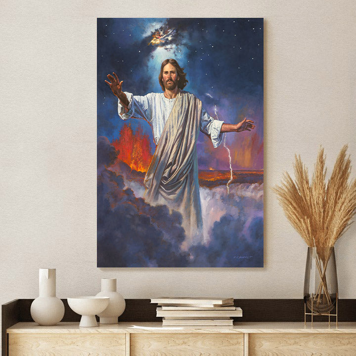 Christ The Creator Canvas Picture - Jesus Christ Canvas Art - Christia ...