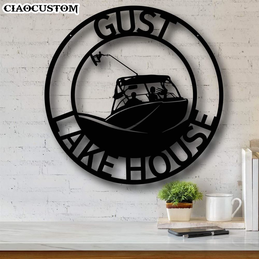 Custom Boat Metal Sign - Boats For Decoration - Metal Decor Wall Art ...