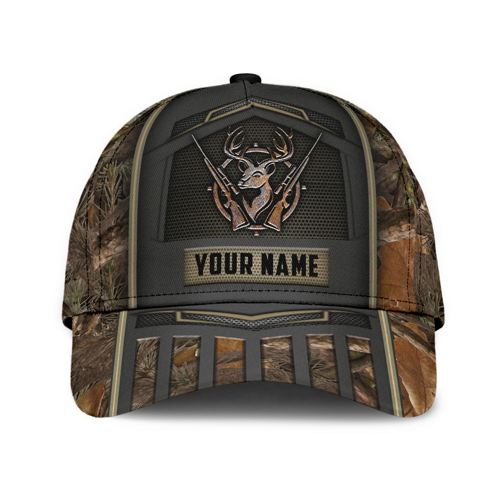 Custom Hunting Classic Cap Hat With Name - Hunter Baseball Cap Hat Pre ...