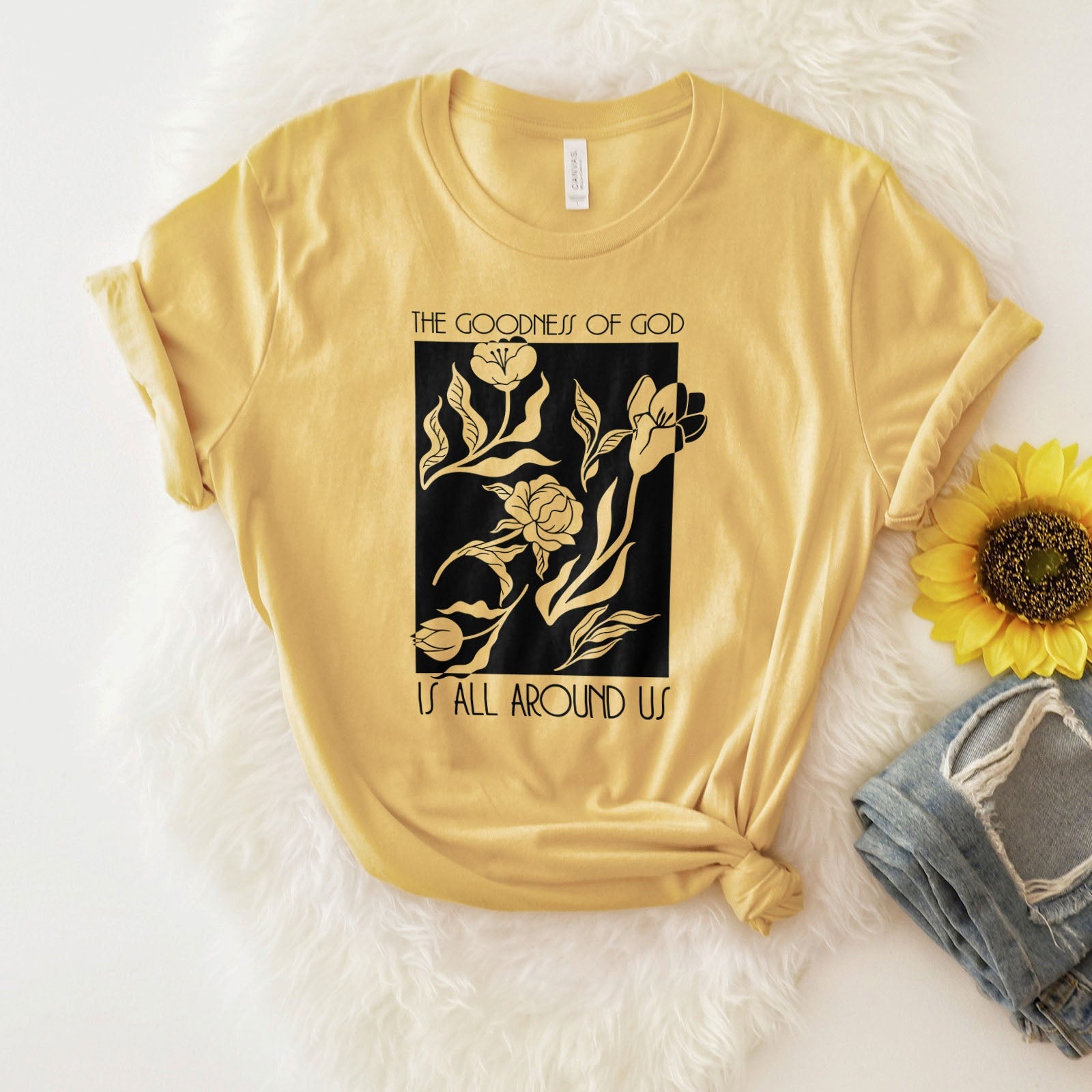 The Goodness Of God Tee Shirts For Women - Christian Shirts for Women ...