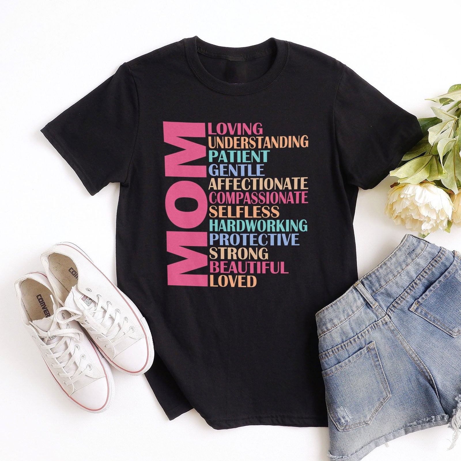 Mom Definition Tee Shirts For Women - Christian Shirts for Women - Rel ...