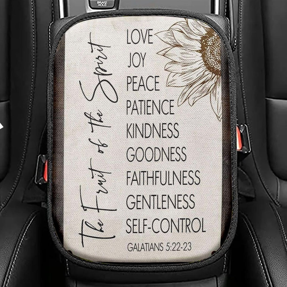 Fruit Of The Spirit Galatians 522 - 23 Seat Box Cover, Bible Verse Car ...