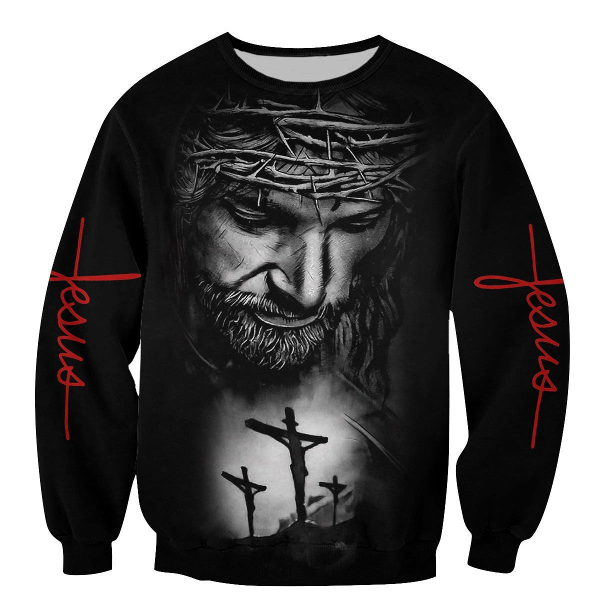 Jesus Christ Jesus Is My God Jesus - Christian Sweatshirt For Women ...