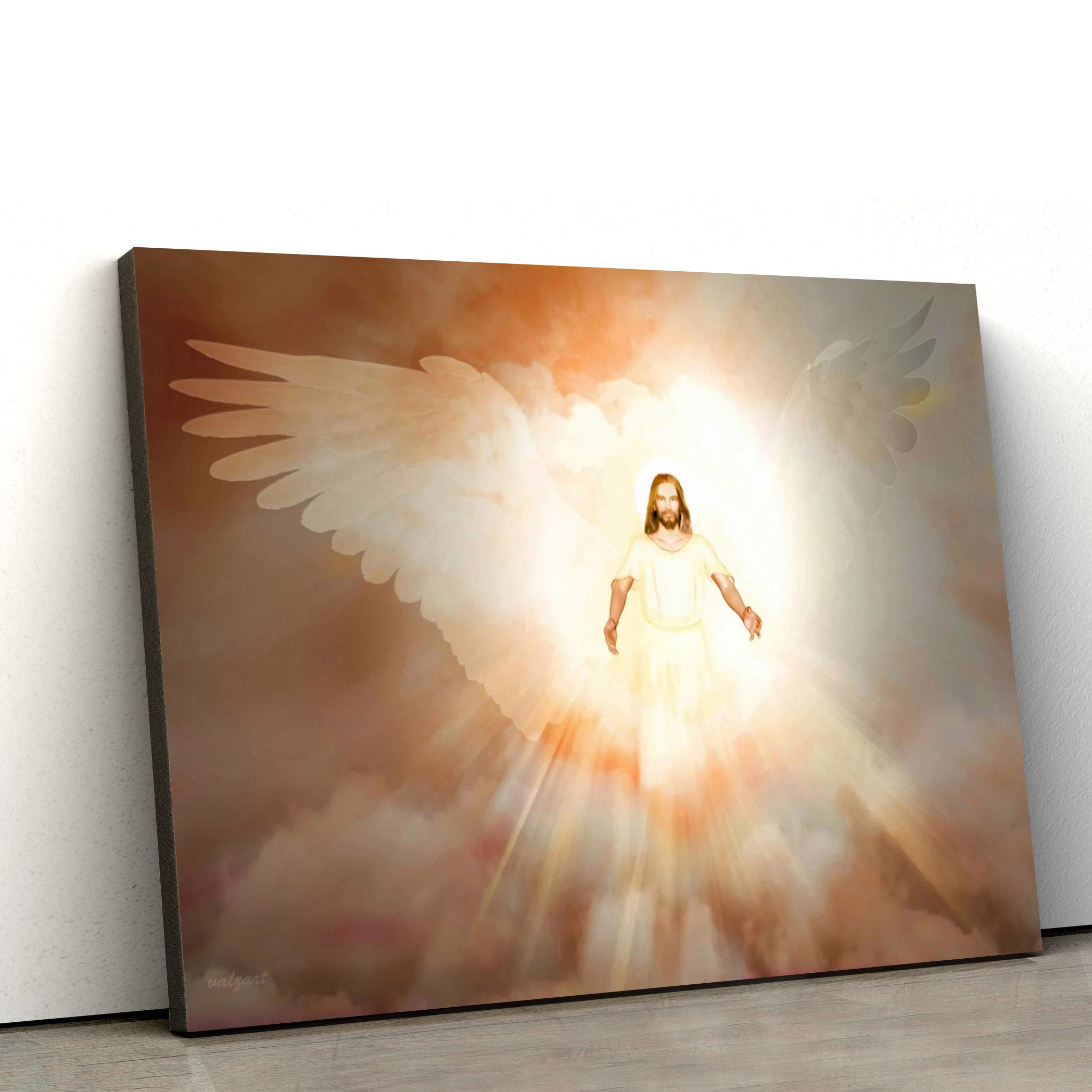 Jesus Christ Returns Wall Artlord Jesus Chris Giftjesus - Jesus Canvas ...