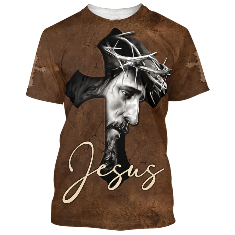 Jesus Cross 3d Shirts - Christian T Shirts For Men And Women – Ciaocustom
