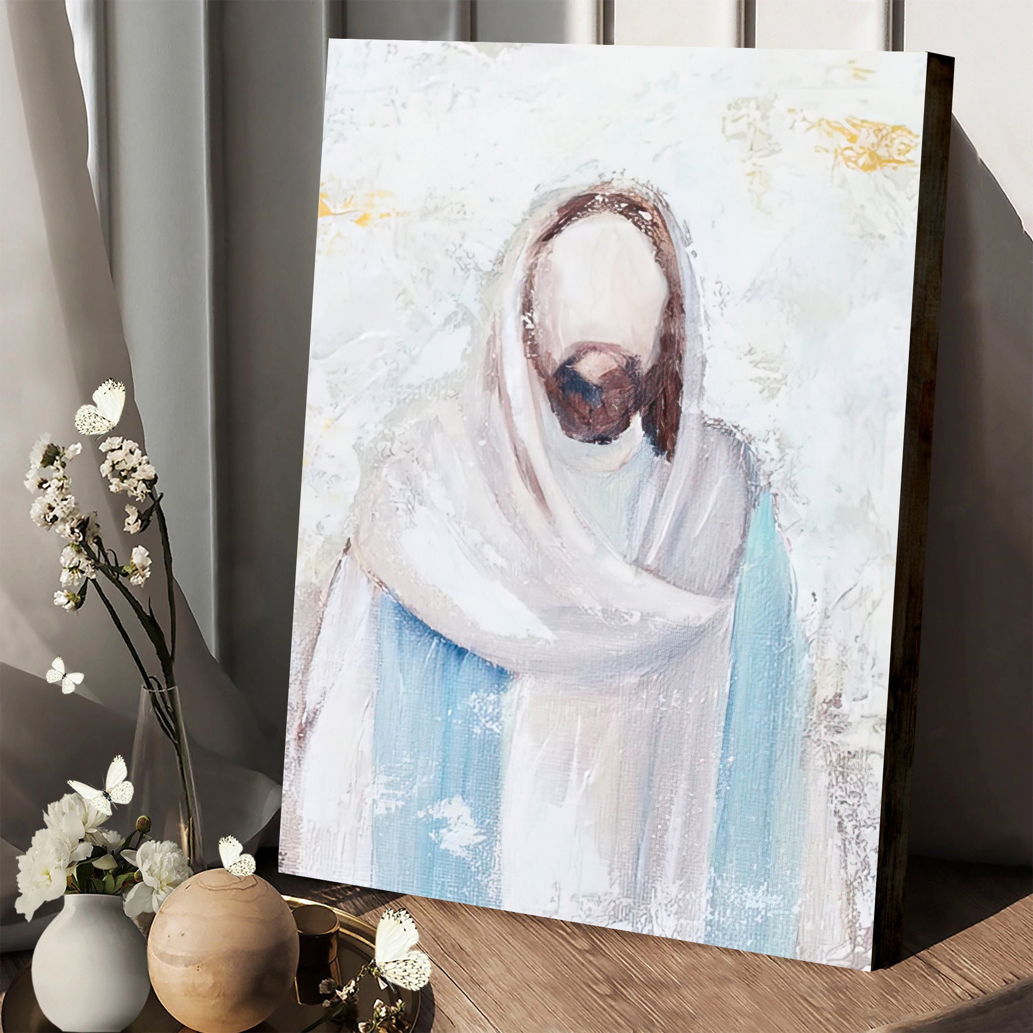 Jesus Paper Print - Religious Posters - Jesus Painting On Canvas ...