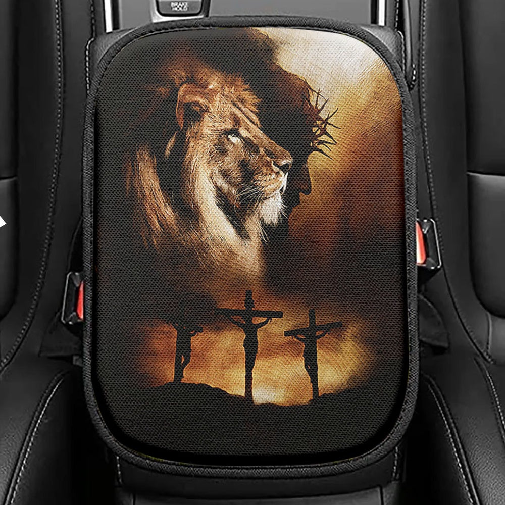 Jesus The Last Supper Seat Box Cover, Jesus Car Center Console Cover ...