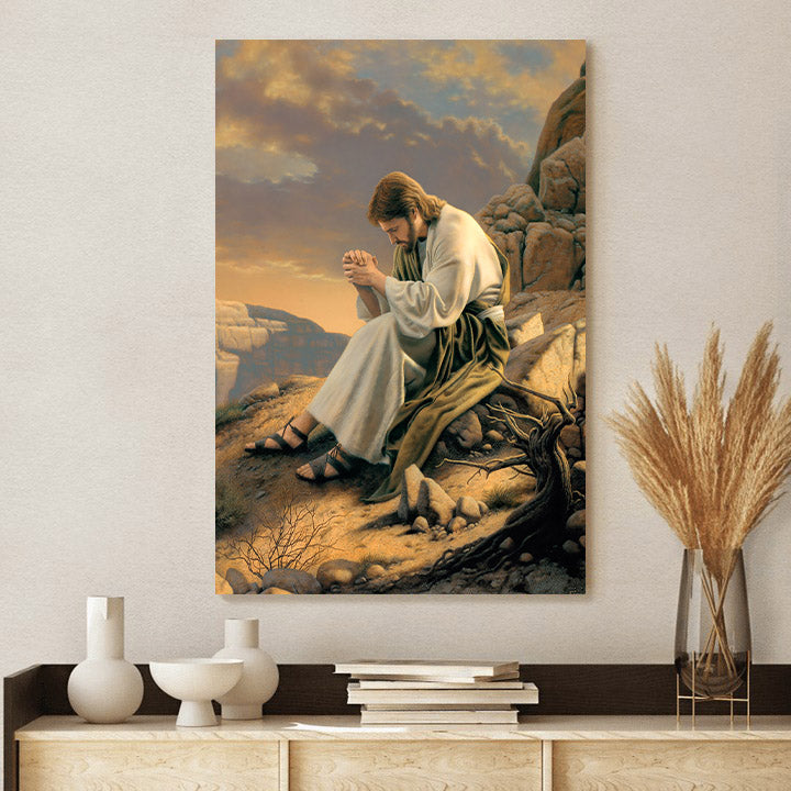 Led Canvas Picture - Jesus Christ Canvas Art - Christian Wall Canvas – Ciaocustom