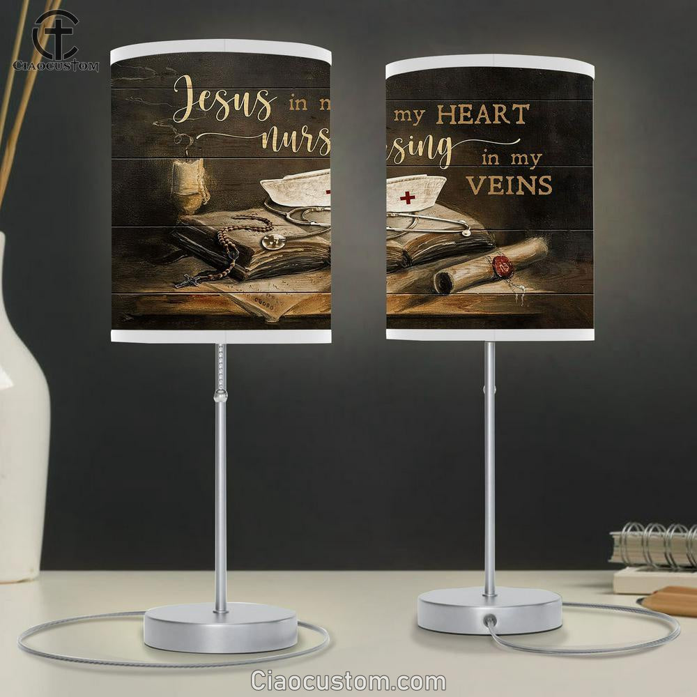 Bible Verse Table Lamp - Ciaocustom