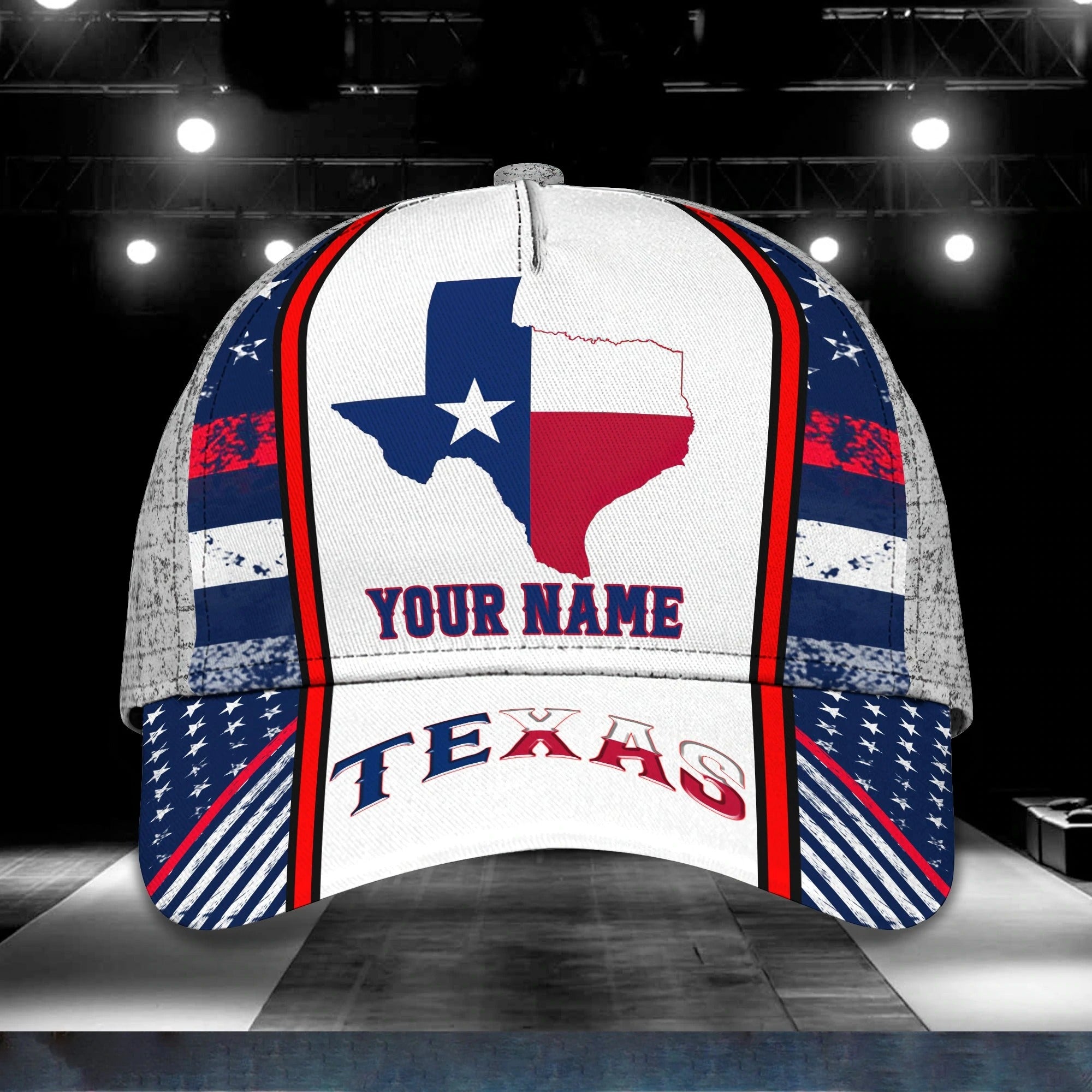 Personalized 3D All Over Print Texas Cap - Baseball Cap God Bless Texa ...