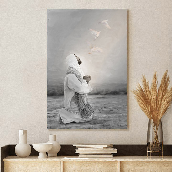 The Amen Canvas Picture - Jesus Christ Canvas Art - Christian Wall Can ...