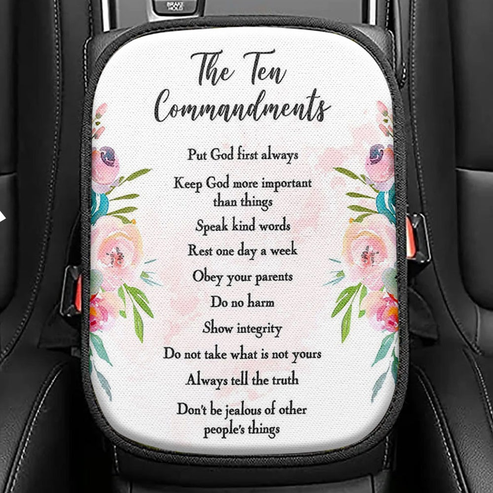 The Ten Commandments Seat Box Cover – Ciaocustom