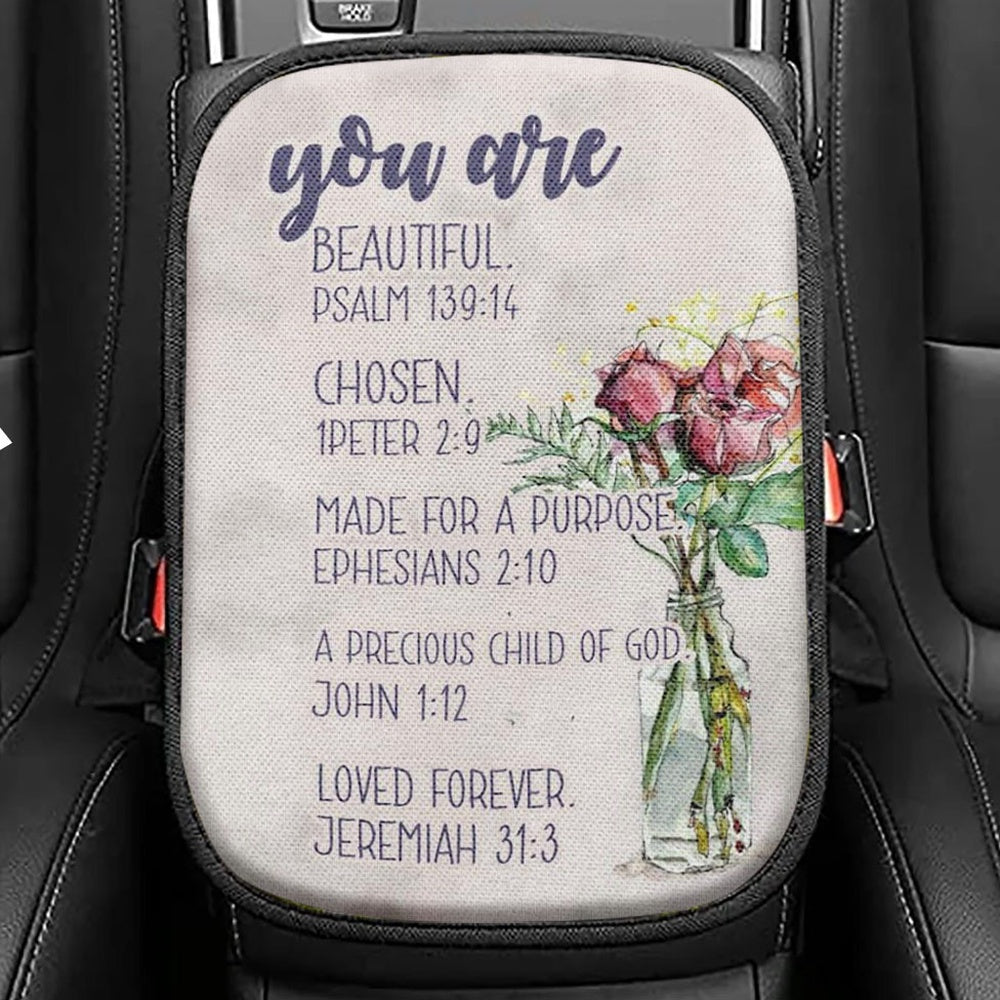 You Are Who God Says You Are Bible Verse Seat Box Cover, Bible Verse C ...